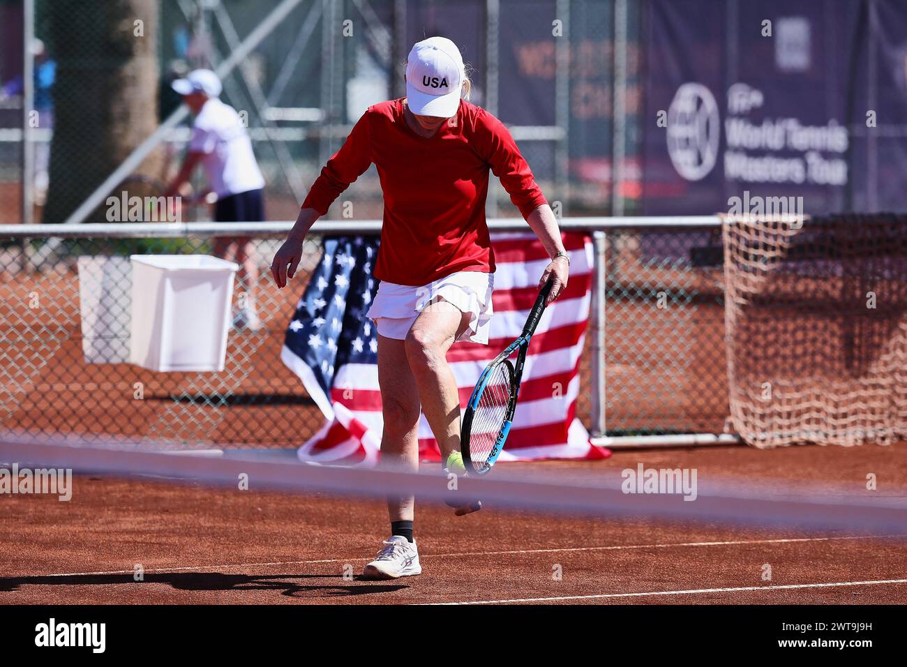 Manavgat, Antalya, Turkey. 16th Mar, 2024. Una Davis (USA) in action ...