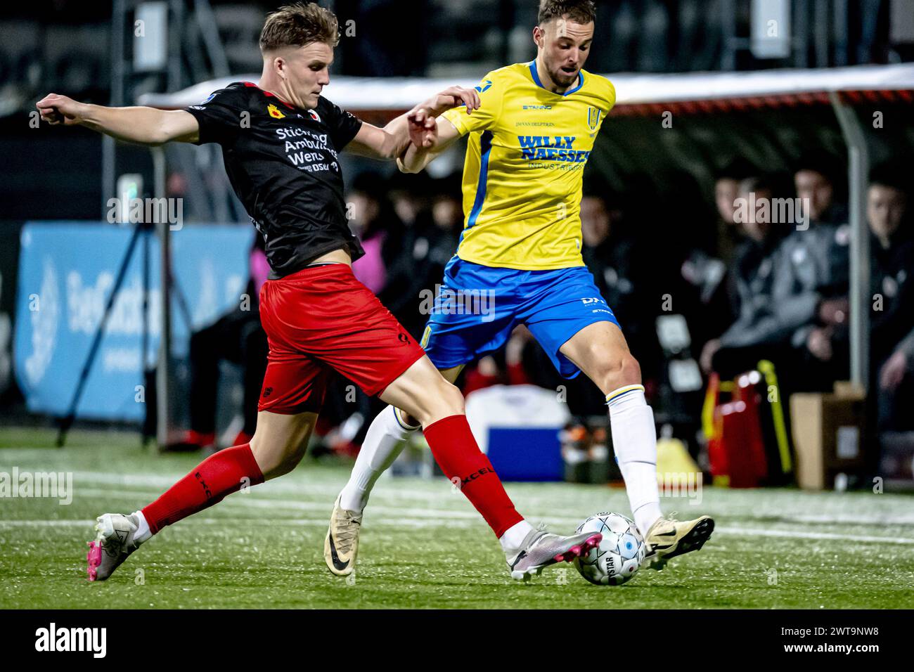 ROTTERDAM, Netherlands. 16th Mar, 2024. SPO, Van Donge & De Roo Stadion ...