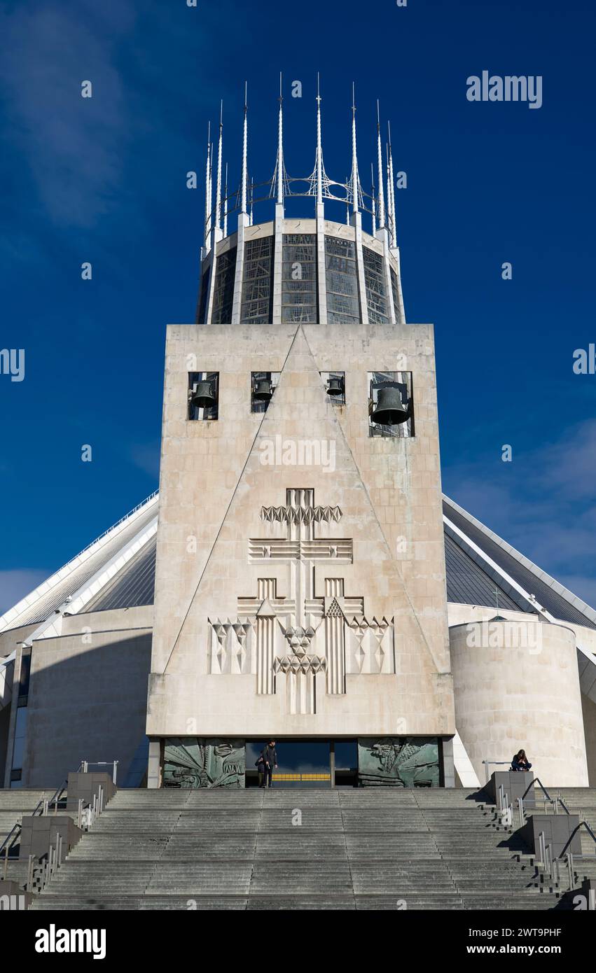 Southern entrance to the Metropolitan Cathedral of Christ the King ...