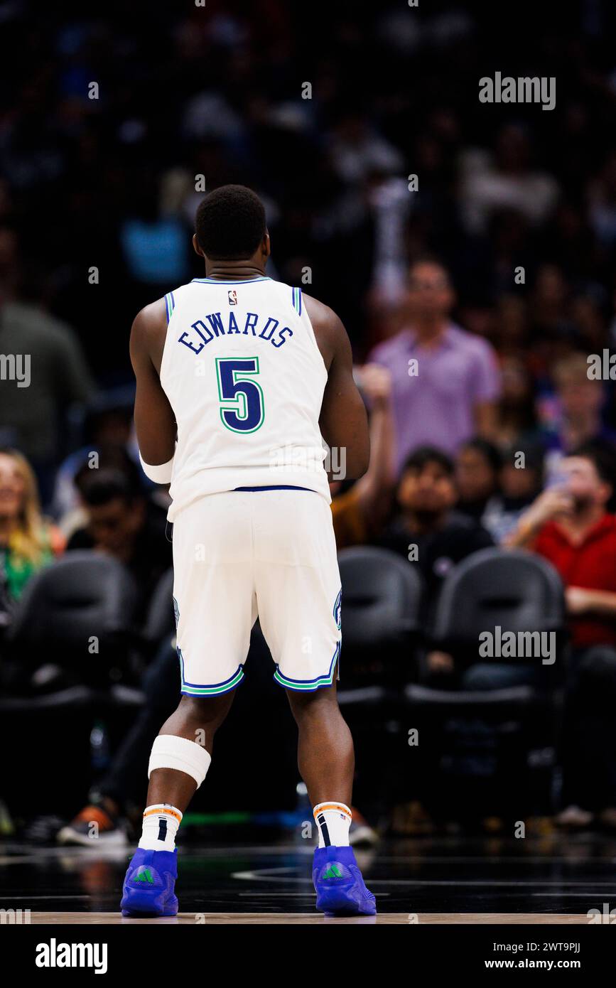 LOS ANGELES, CA - MARCH 12: Minnesota Timberwolves guard Anthony ...
