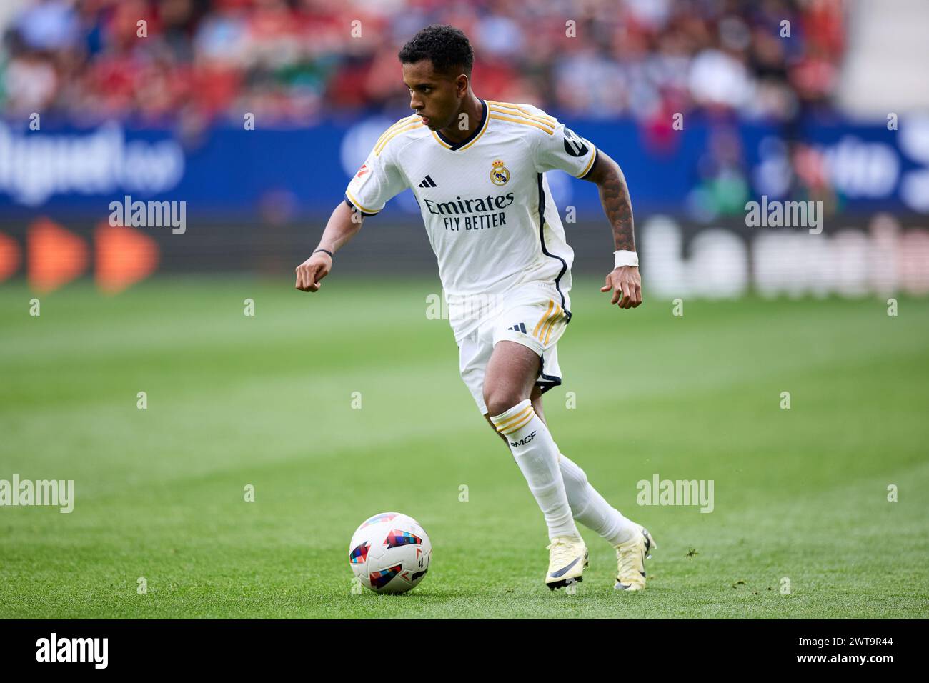 Rodrygo Goes of Real Madrid CF in action during the LaLiga EA Sports ...