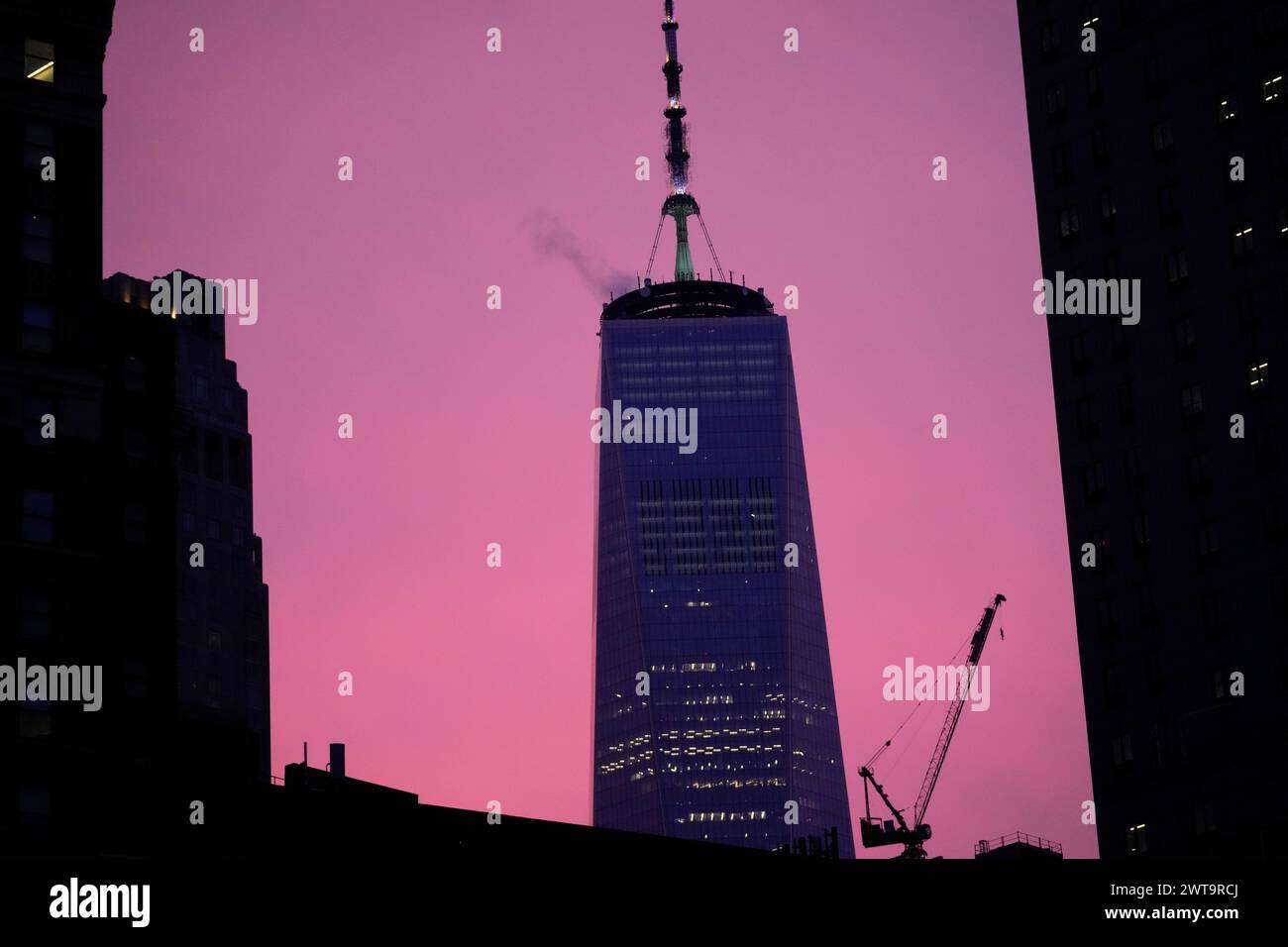 One World Trade Center is shown Friday, Feb. 23, 2024, in New York. (AP ...