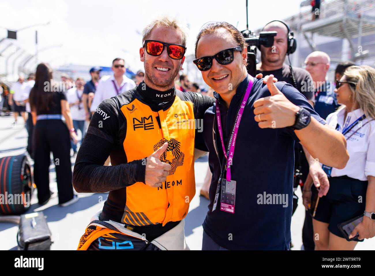 BIRD Sam (gbr), NEOM McLaren Formula E Team, Nissan e-4ORCE 04, MASSA ...