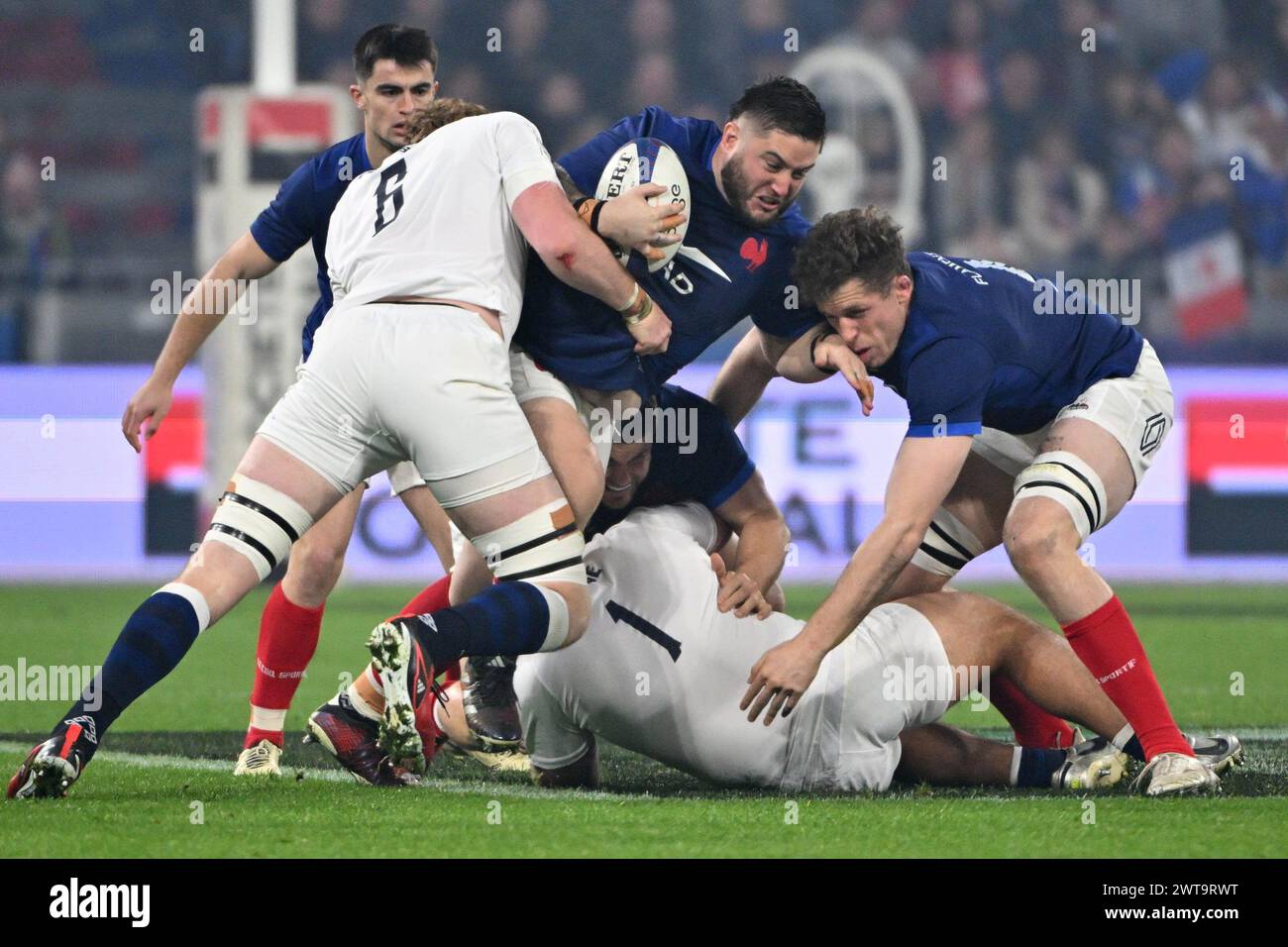 6 nations rugby 2024 hi-res stock photography and images - Alamy