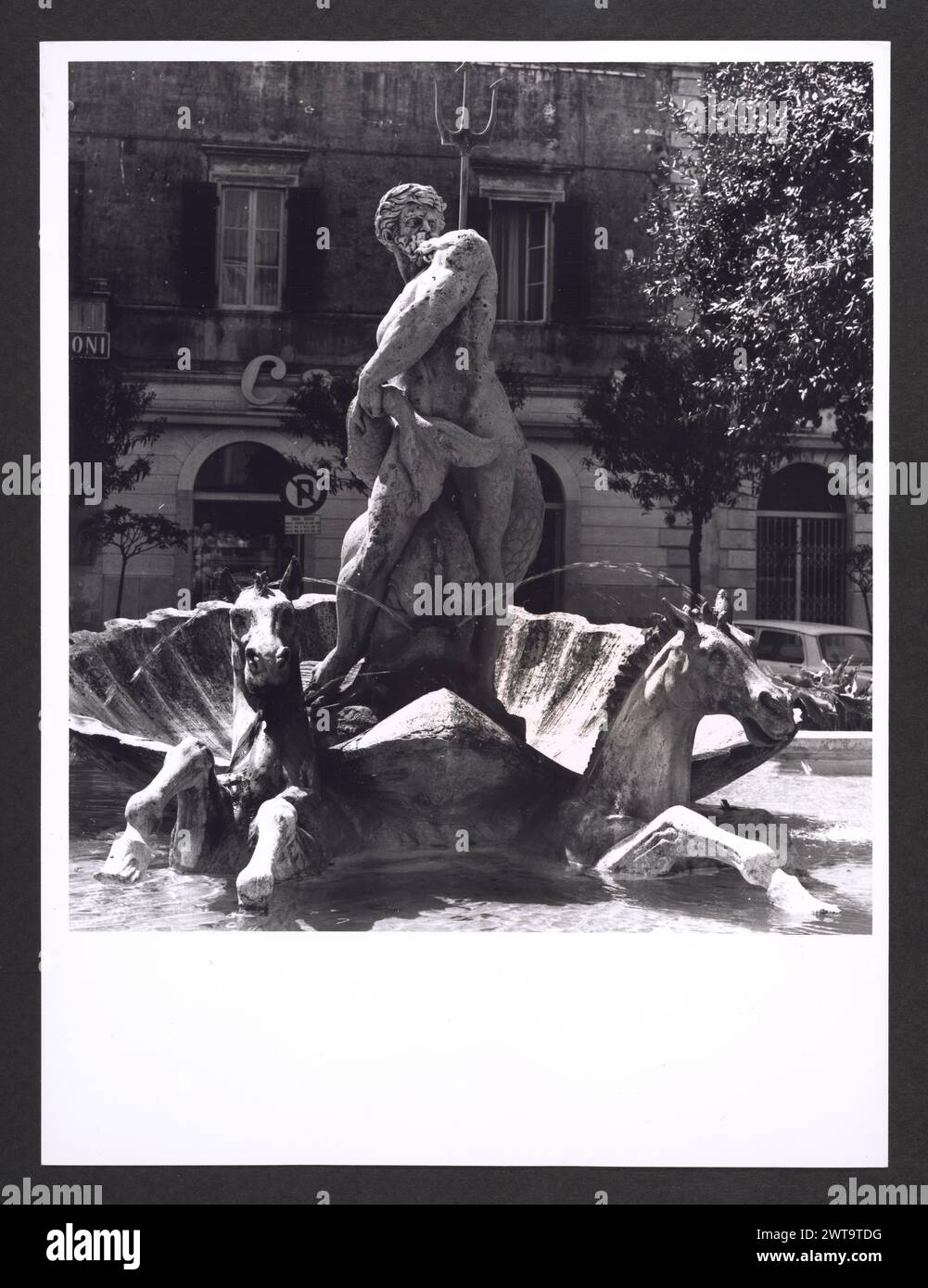 Lazio Roma Nettuno Fontana di Nettuno. Hutzel, Max 1960-1990 Post ...