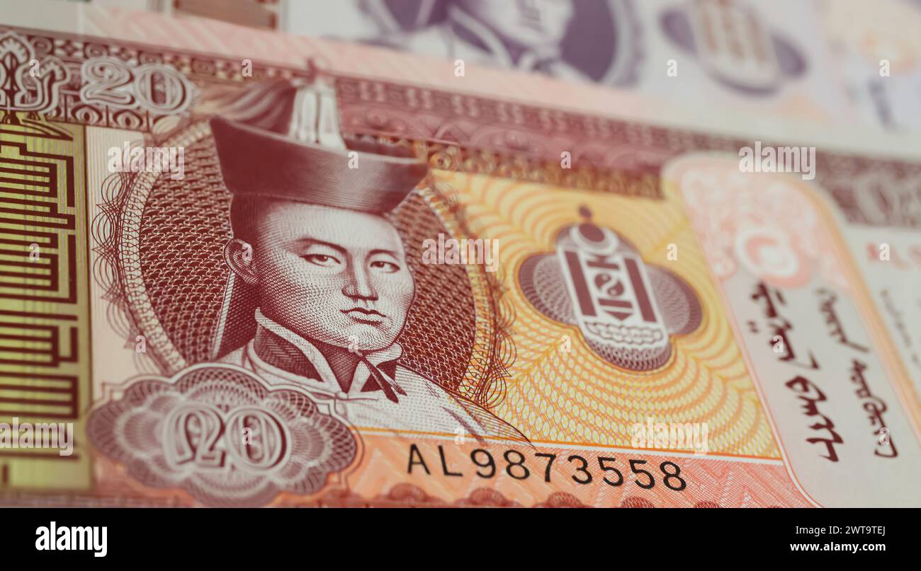 Mongolia currency hi-res stock photography and images - Alamy