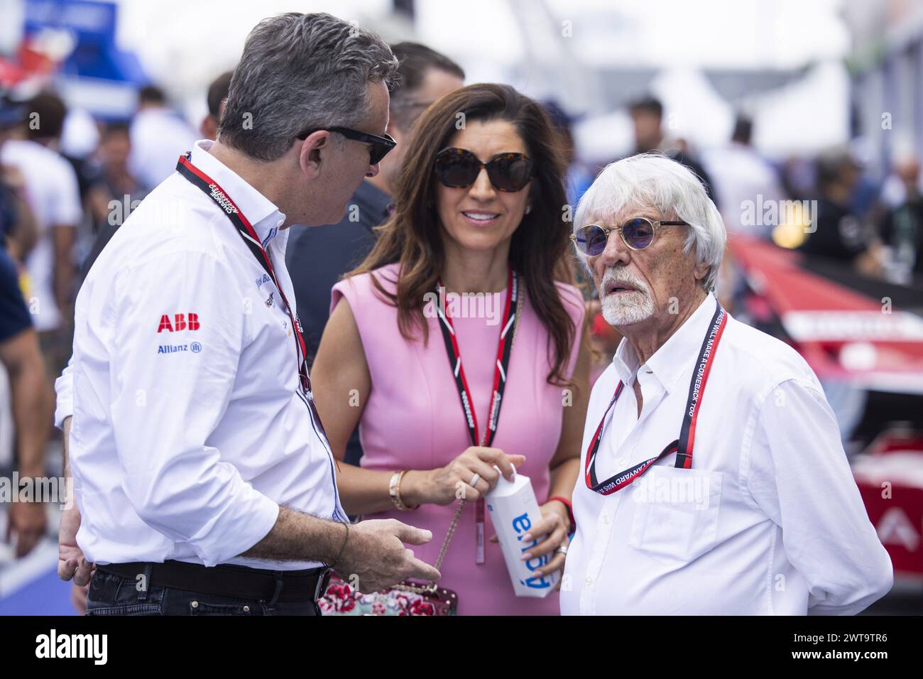 AGAG Alejandro (spa) CEO of Formula E Holding, ECCLESTONE Bernie (gbr ...