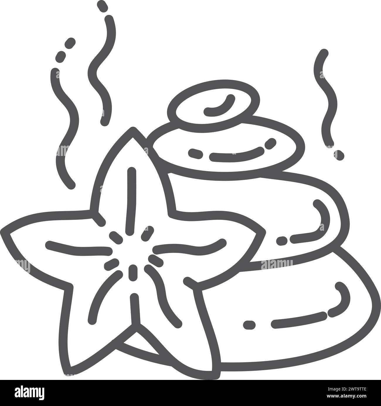 Aromatherapy Linear Icon Spa Massage Therapy Symbol Stock Vector Image And Art Alamy