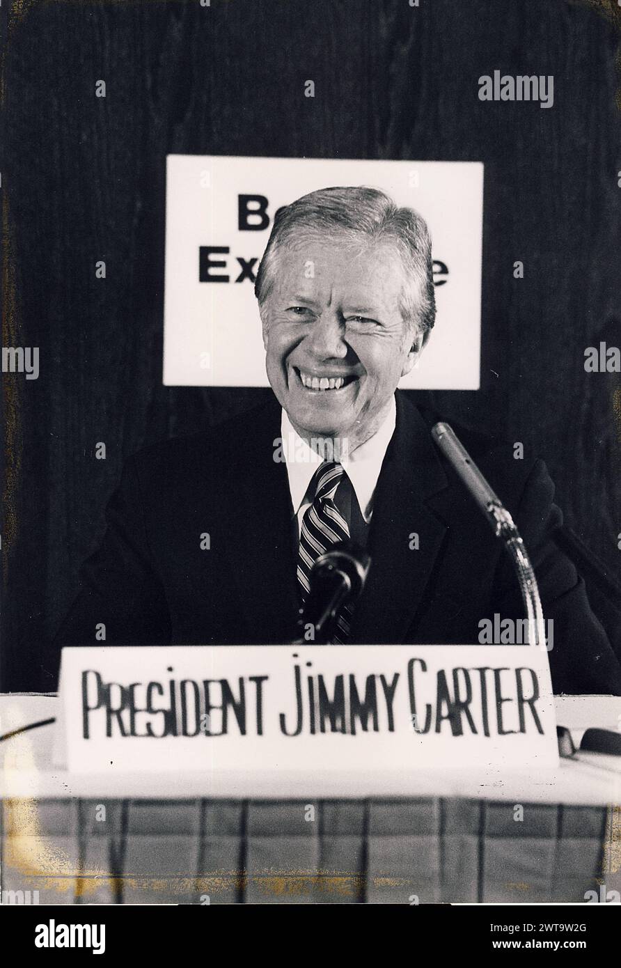 Copenhagen / Denmark, 10 May 1982-President Jummy Carter visite Denmark ...