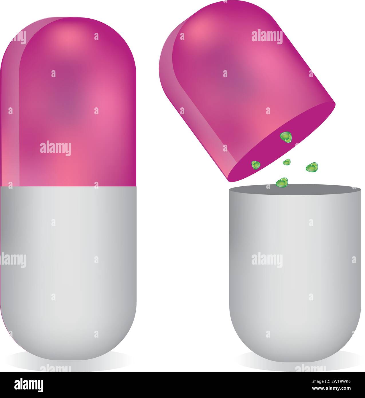 Pink chemical Stock Vector Images - Alamy