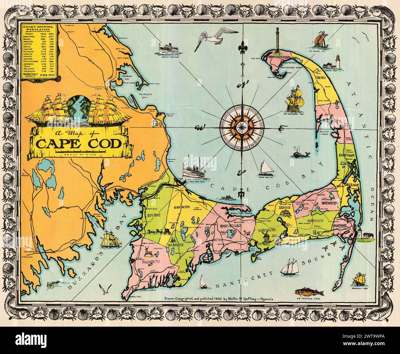 1930s map america hi-res stock photography and images - Alamy