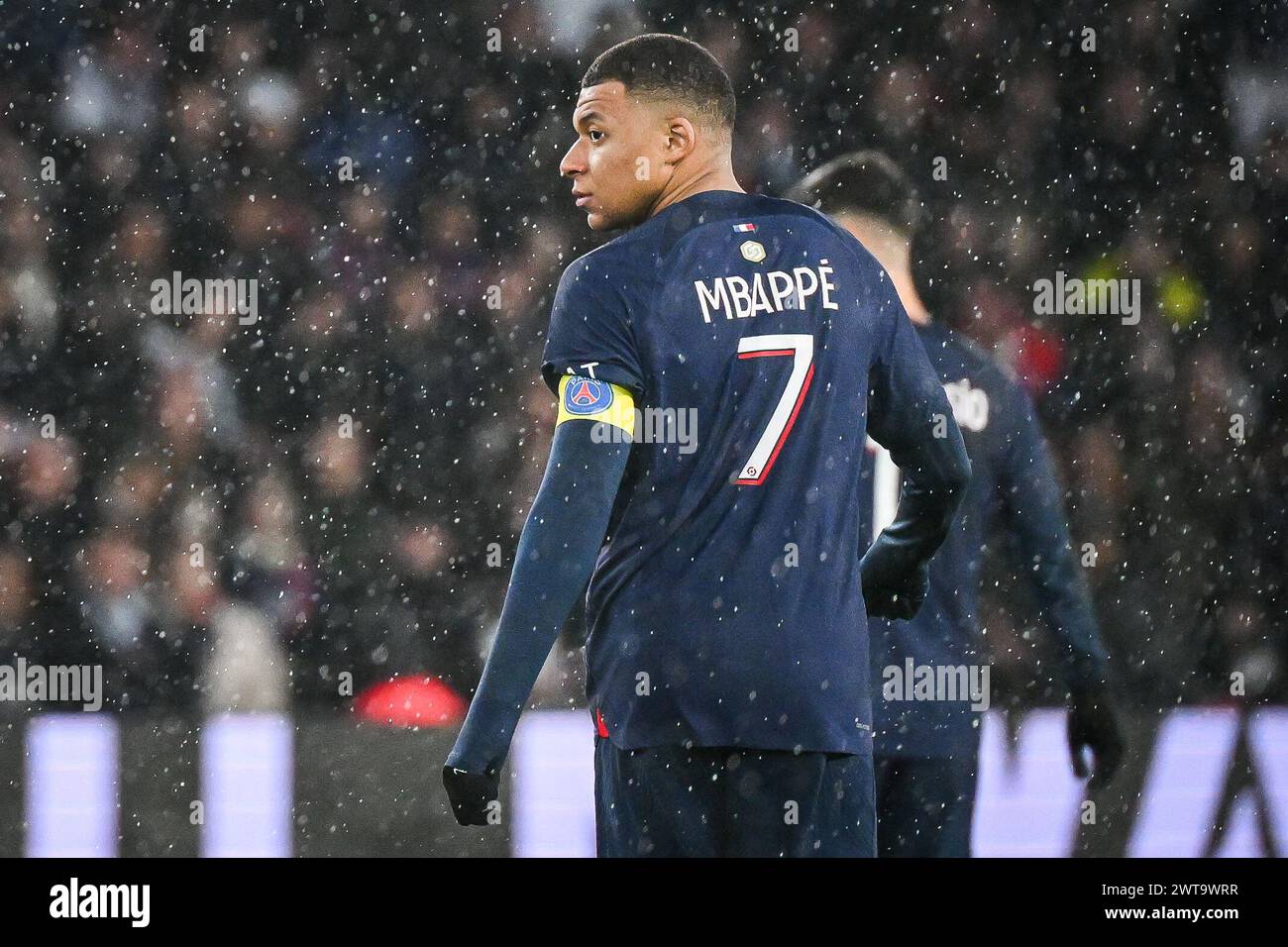 Paris, France. 25th Feb, 2024. Kylian MBAPPE of PSG during the French ...