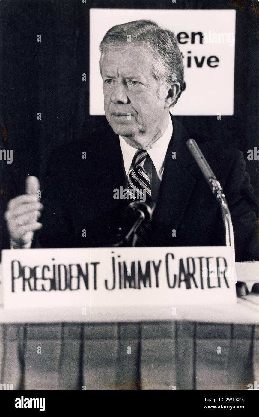 Copenhagen / Denmark, 10 May 1982-President Jummy Carter visite Denmark ...