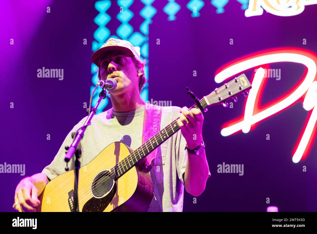 Austin, Usa . 15th Mar, 2024. Dylan Gossett performs at the Rolling ...