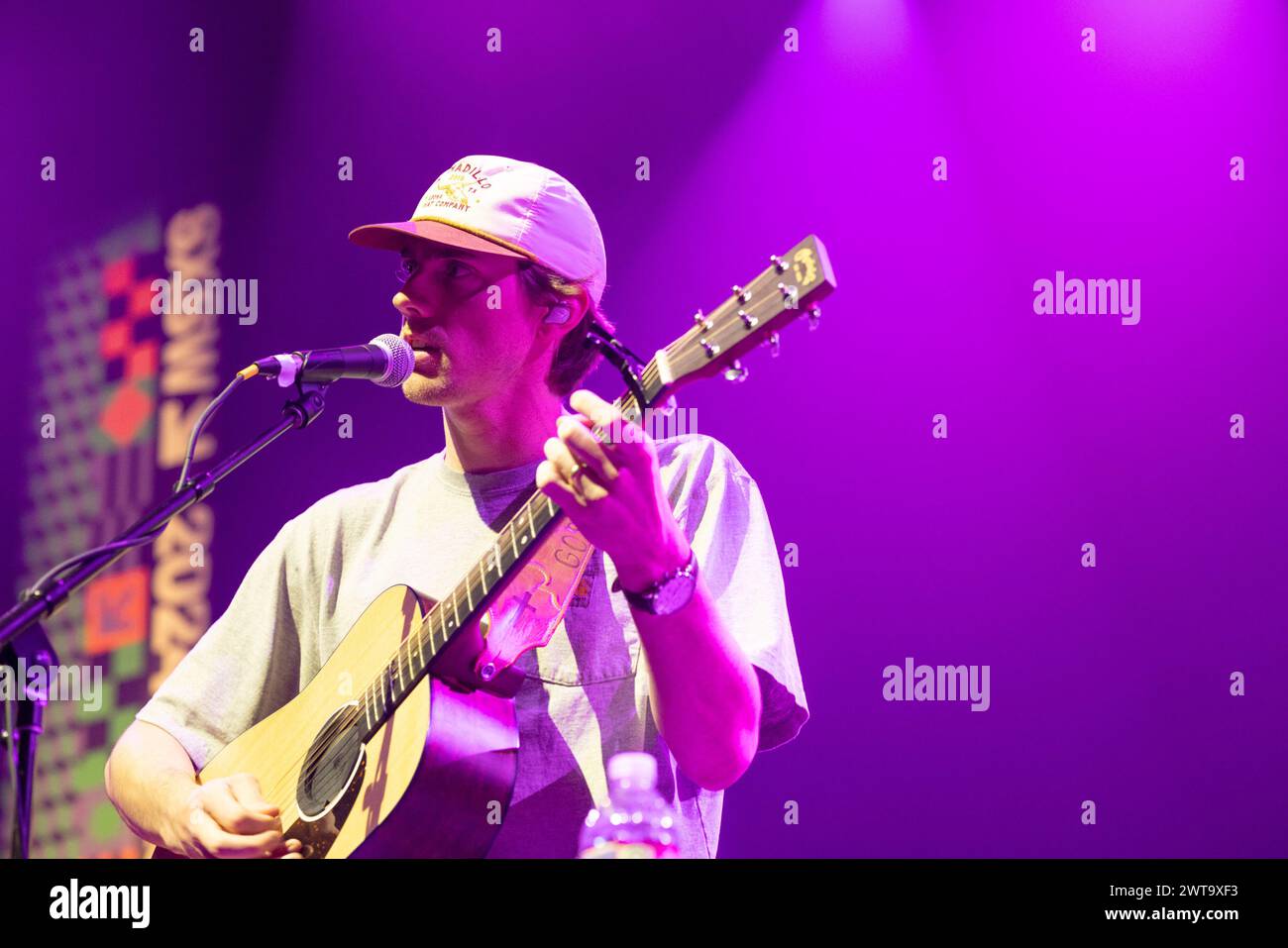 Austin, Usa . 15th Mar, 2024. Dylan Gossett performs at the Rolling ...