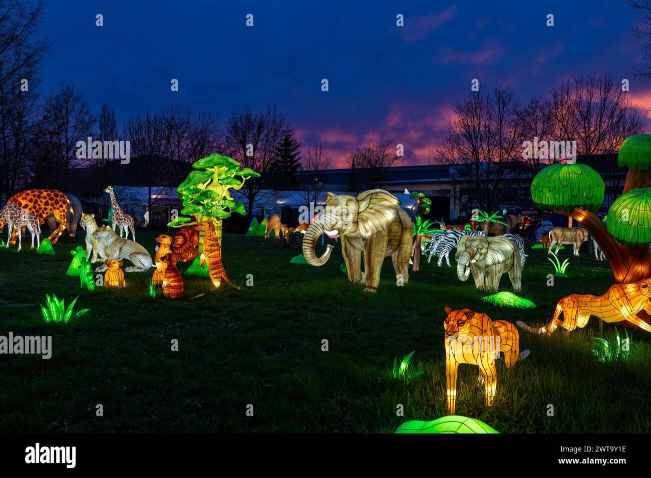 Prague, Czech Republic - March 11, 2024: Wonderland Prague - Letnany ...