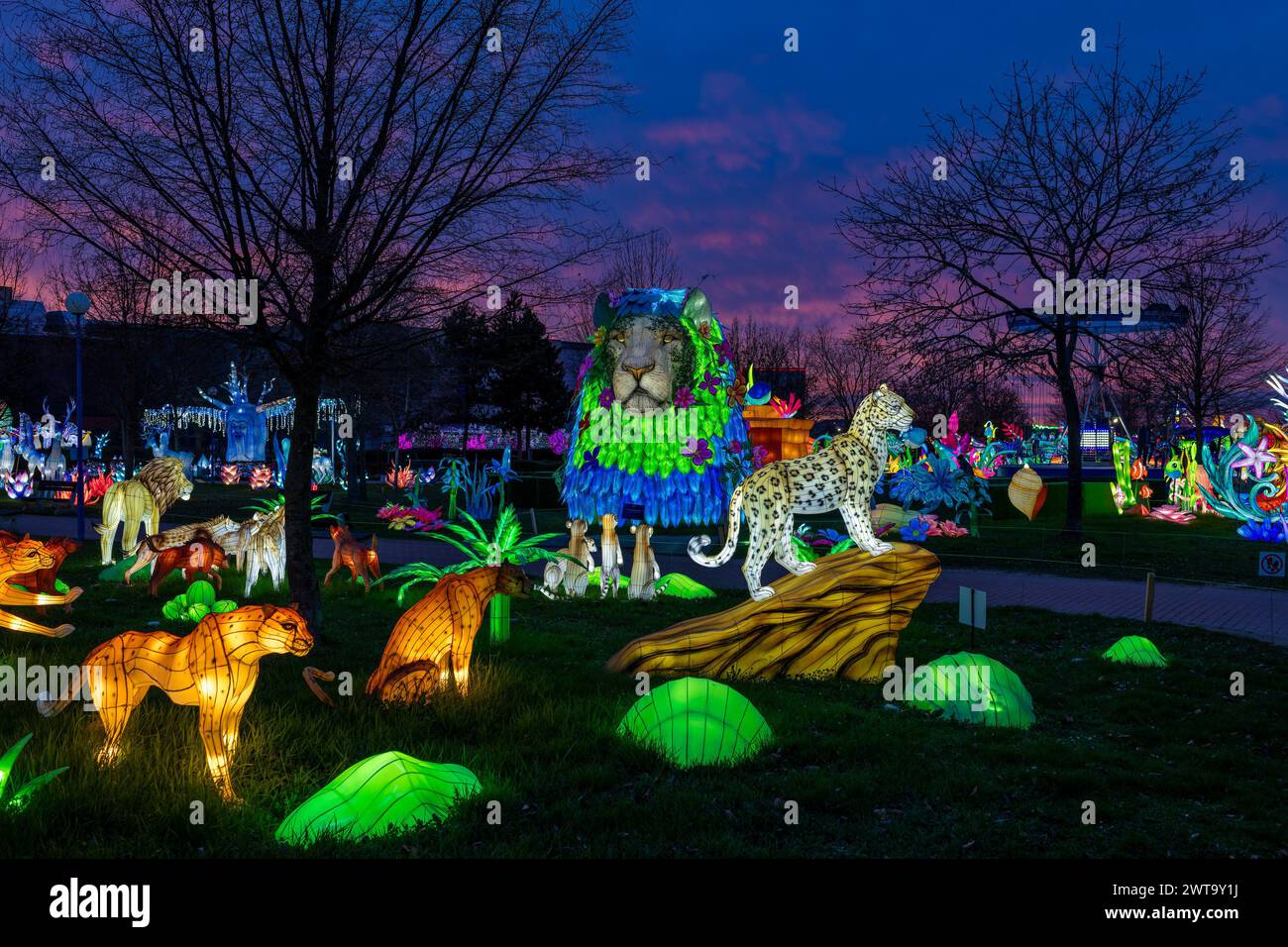 Prague, Czech Republic - March 11, 2024: Wonderland Prague - Letnany ...