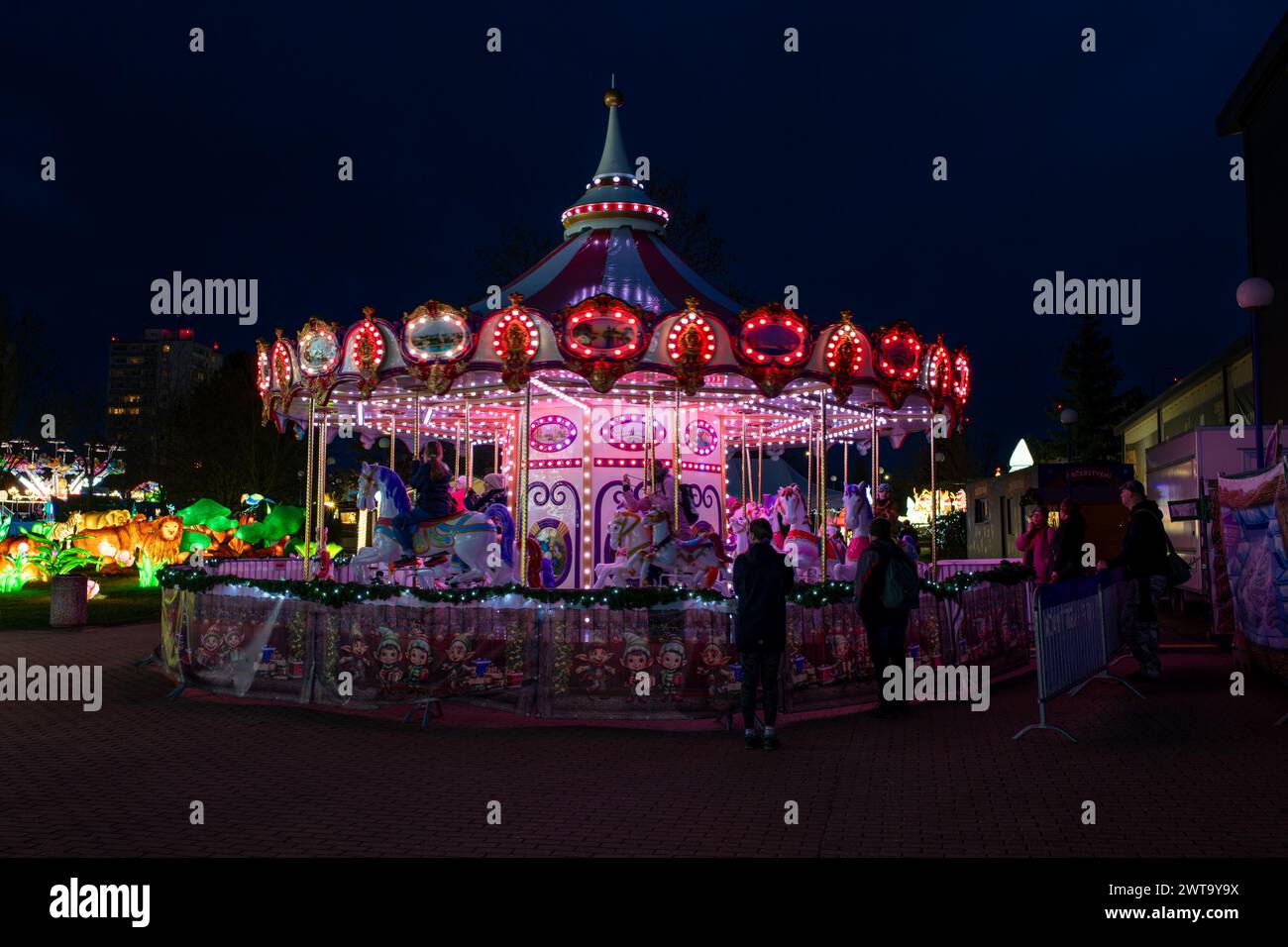 Prague, Czech Republic - March 11, 2024: Wonderland Prague - Letnany ...