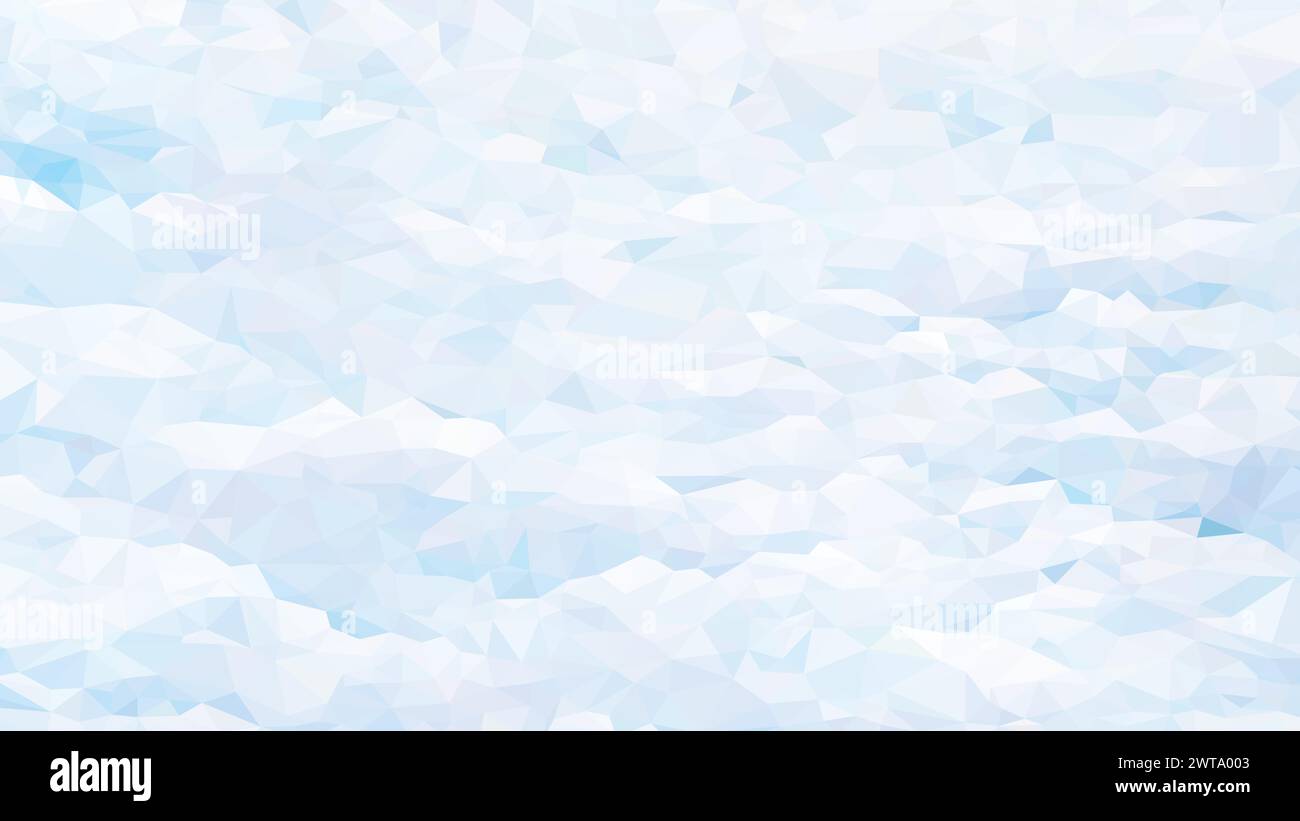 Vector Low poly abstract white and light blue background, trendy white ...