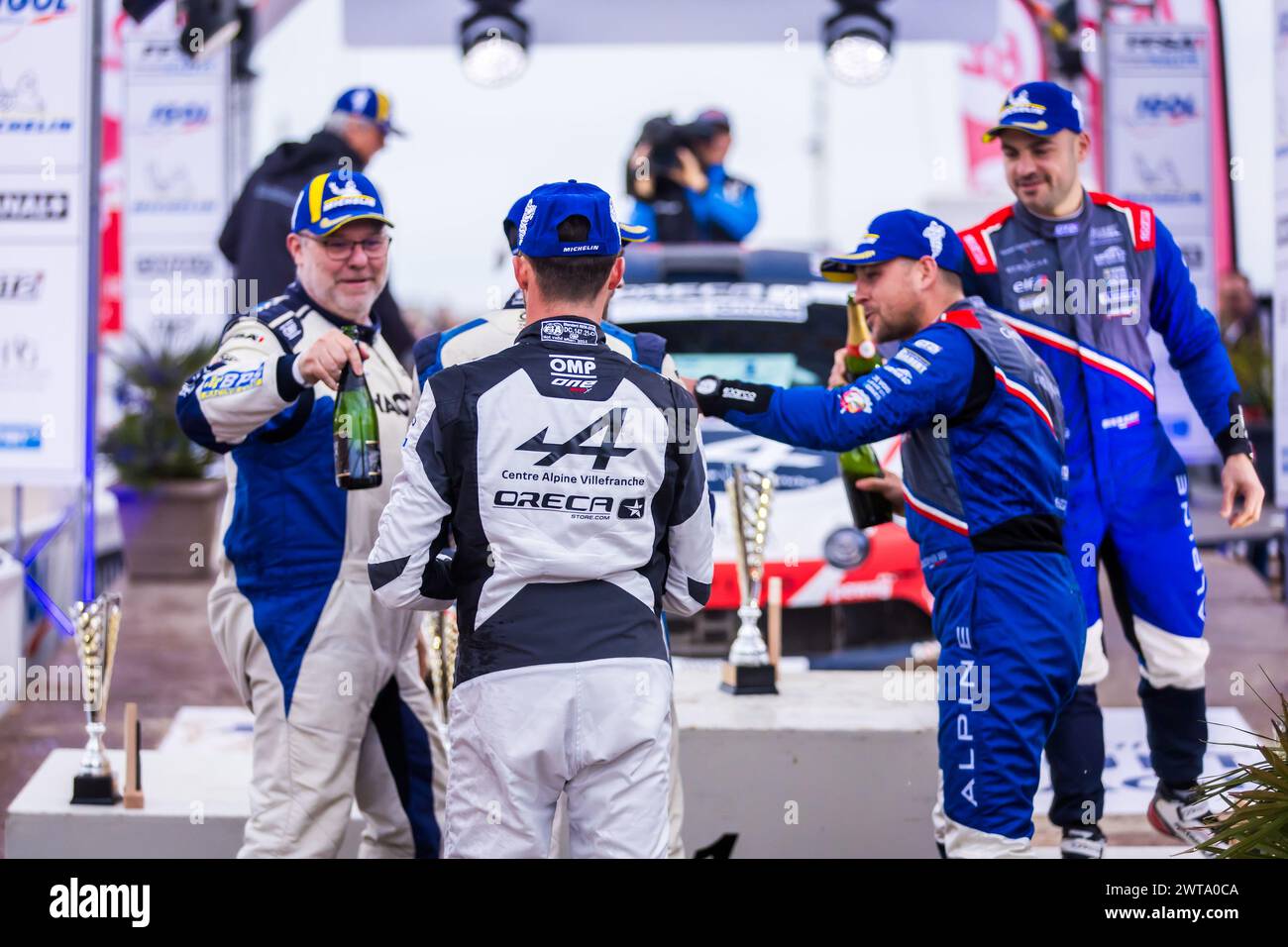 Le Touquet, France. 16th Mar, 2024. ASTIER Raphael, GIRAUDET Denis ...