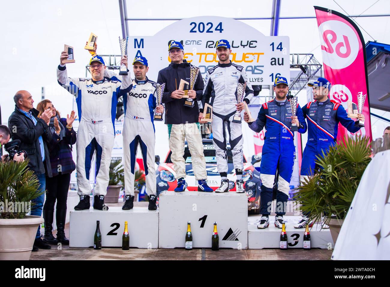 Le Touquet, France. 16th Mar, 2024. ASTIER Raphael, GIRAUDET Denis ...