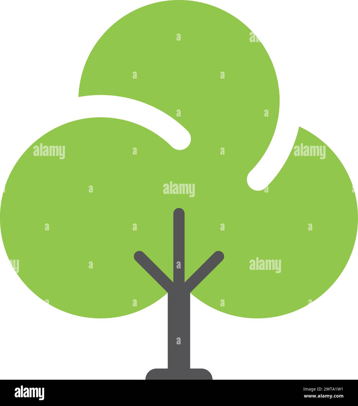 Green tree icon. Park symbol. Nature sign Stock Vector Image & Art - Alamy