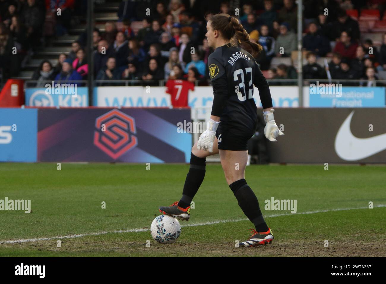 Sophie Baggaley Brighton & Hove Albion Women v Manchester United Women ...