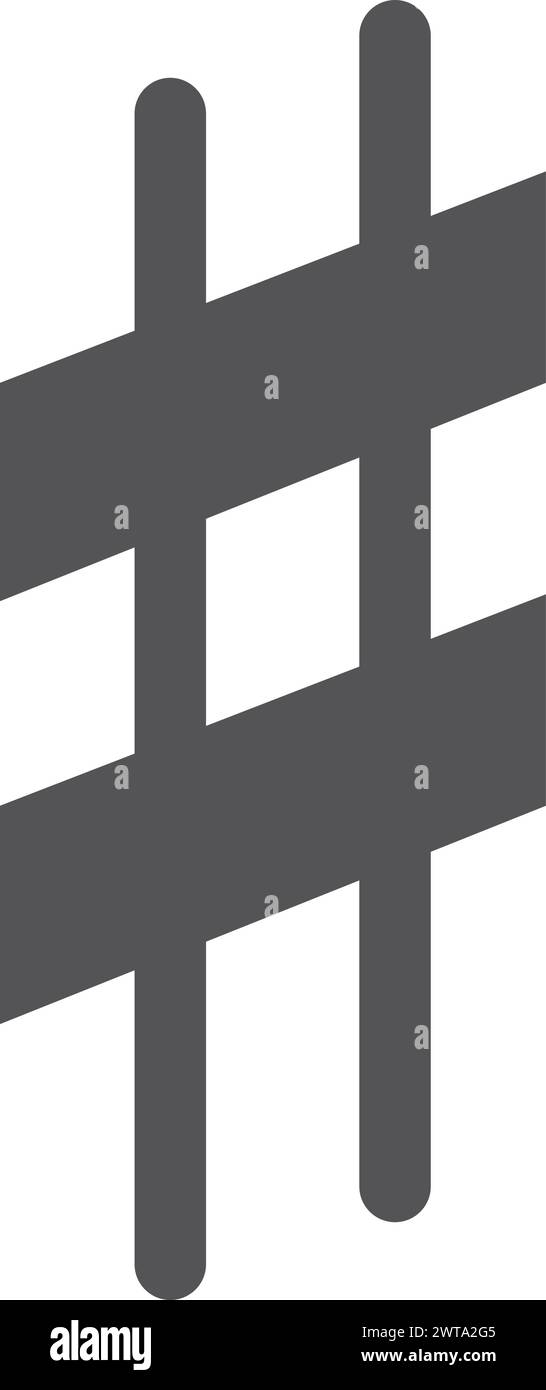 Sharp note symbol. Music sound notation icon Stock Vector Image & Art ...