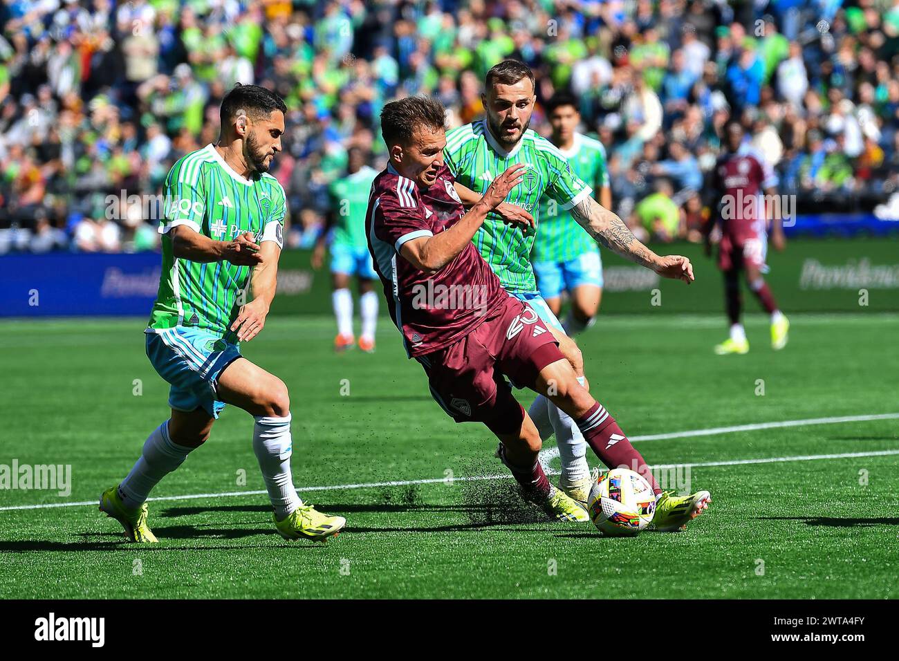 March 016, 2024: Colorado Rapids midfielder Cole Bassett (23) during ...