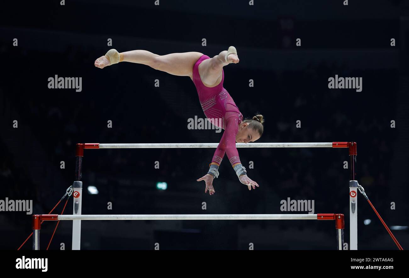16th March 2024, M&S Bank Arena, Liverpool, England; British Gymnastics ...