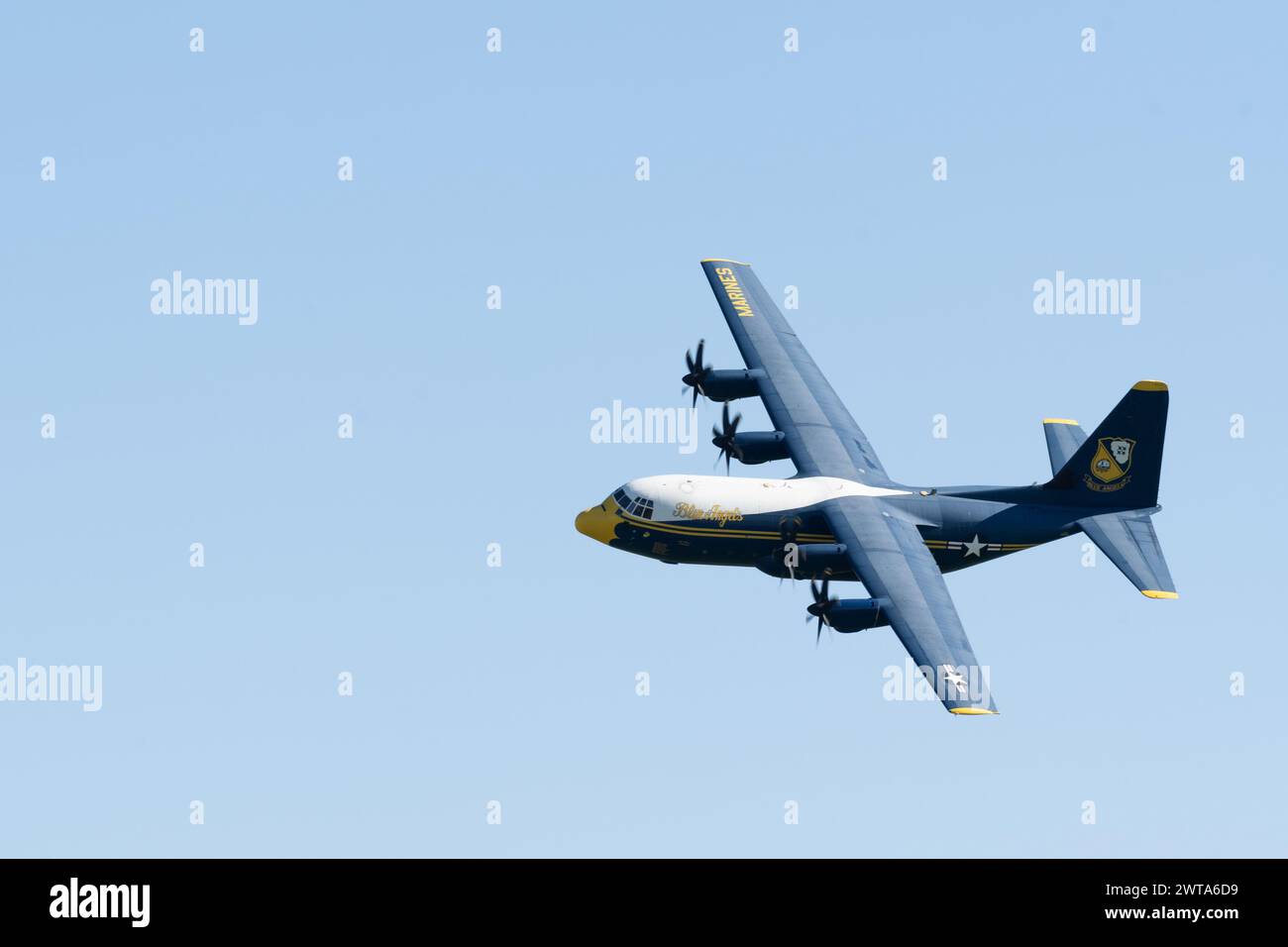 U.S. Navy C-130J Hercules “Fat Albert” flies over Solano County ...