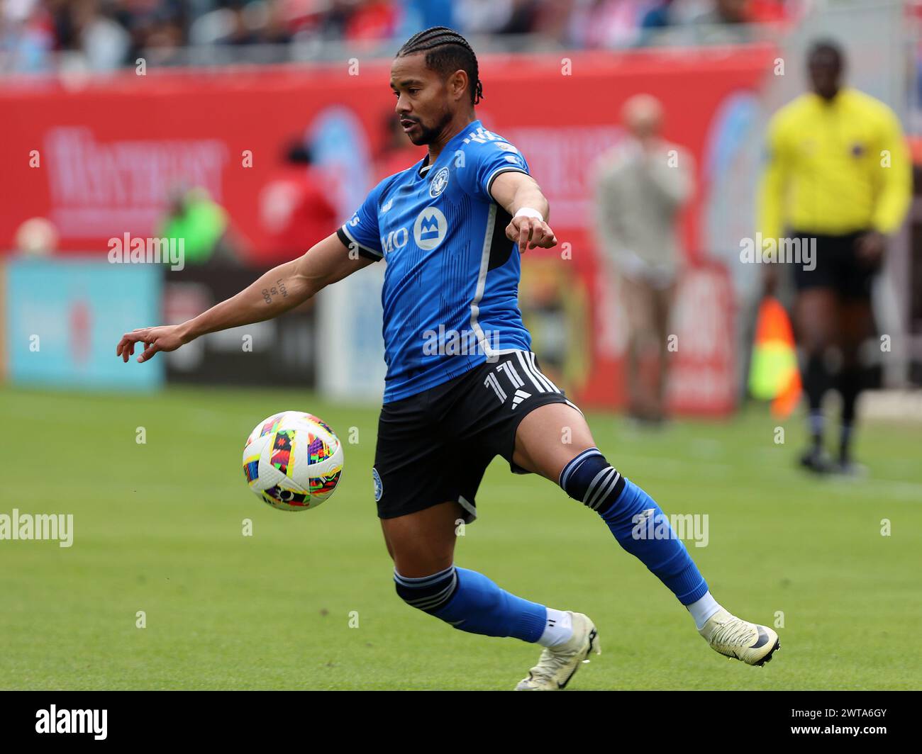 Chicago, USA, 16 March 2024. Major League Soccer (MLS) CF Montreal's ...