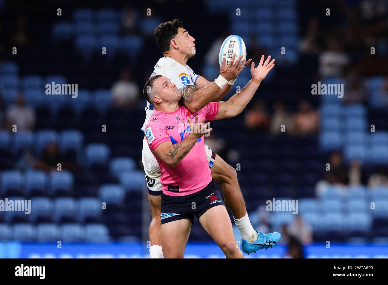 Sydney, Australia, 16 March, 2024. Bryce Heem of the Blues and Dylan ...