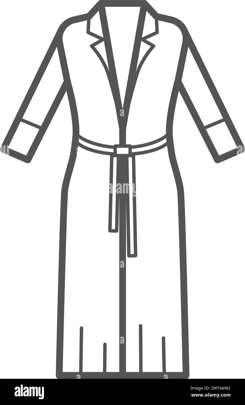 Clothes cover line icon Stock Vector Images - Alamy