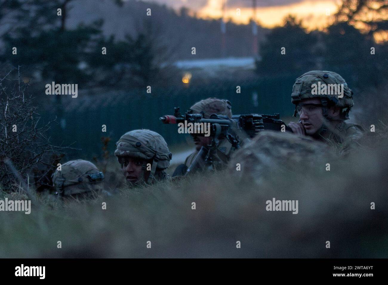 Reacting under fire, U.S. Army 1st Combat Aviation Brigade Soldiers ...