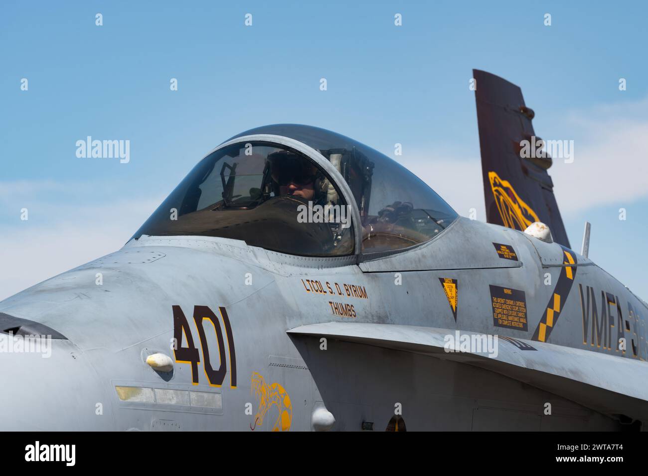 U.S. Marine Corps Capt. Richard Winter III, an F/A-18C Hornet pilot ...