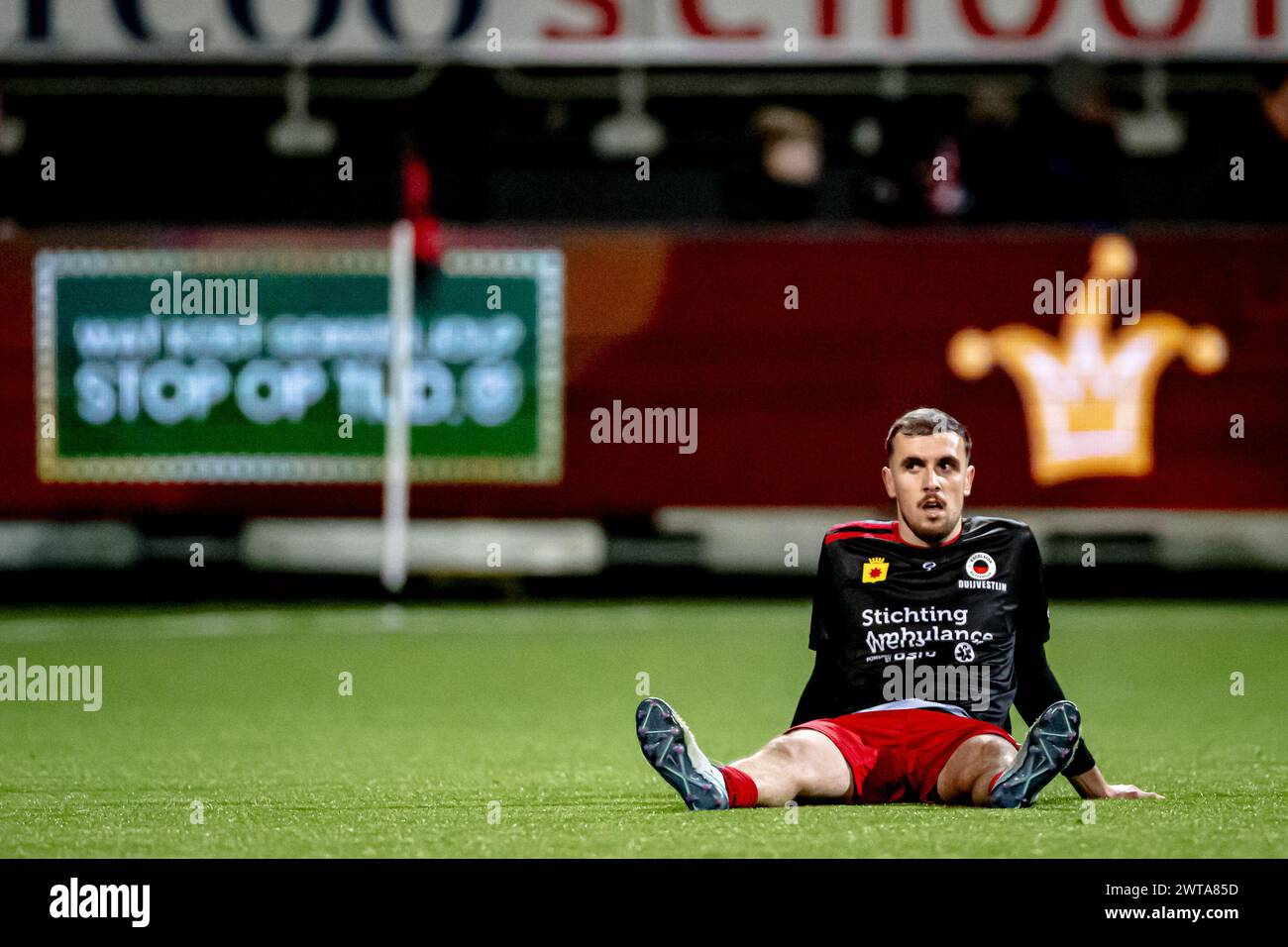 ROTTERDAM, Netherlands. 16th Mar, 2024. SPO, Van Donge & De Roo Stadion ...