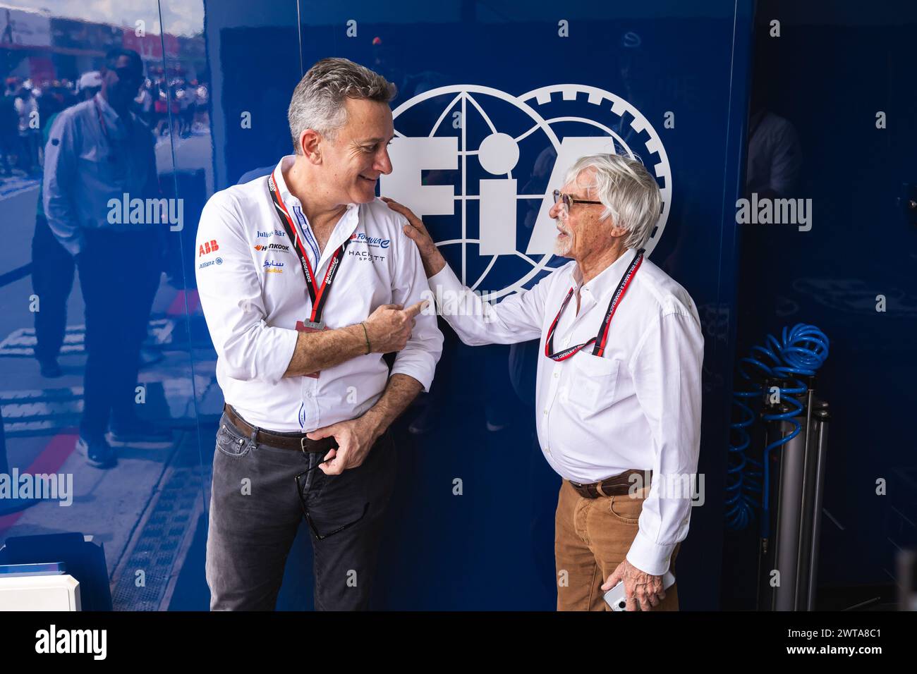 AGAG Alejandro (spa) CEO of Formula E Holding, portrait ECCLESTONE ...
