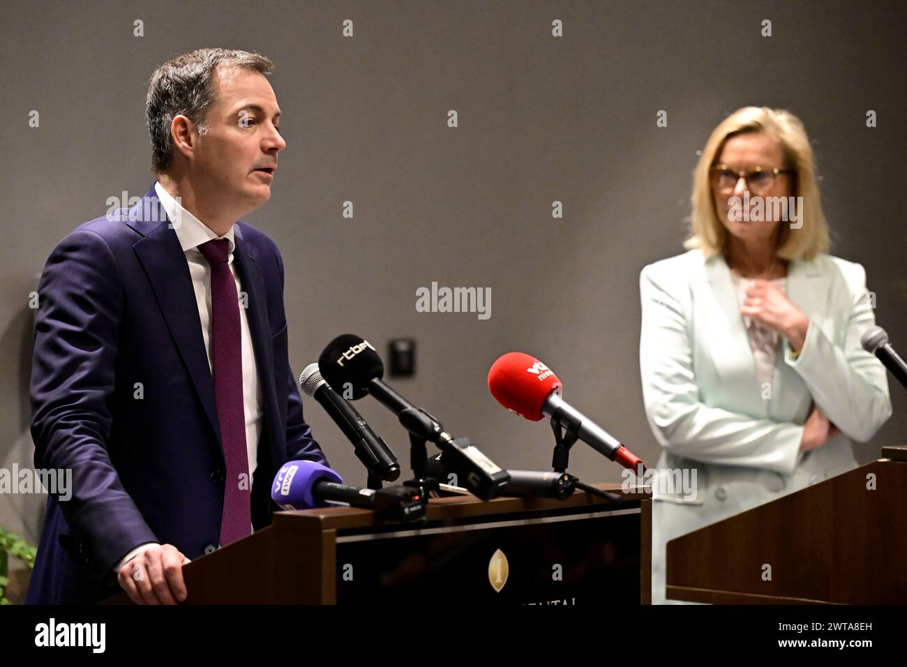 Amman, Jordan. 16th Mar, 2024. Sigrid Kaag, Humanitarian and ...