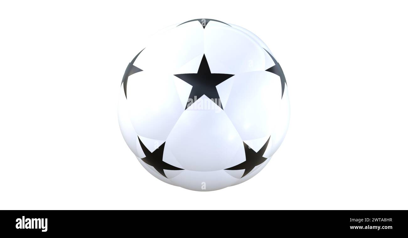 Rotating soccer ball. Football symbol. Looped animation Stock Photo - Alamy