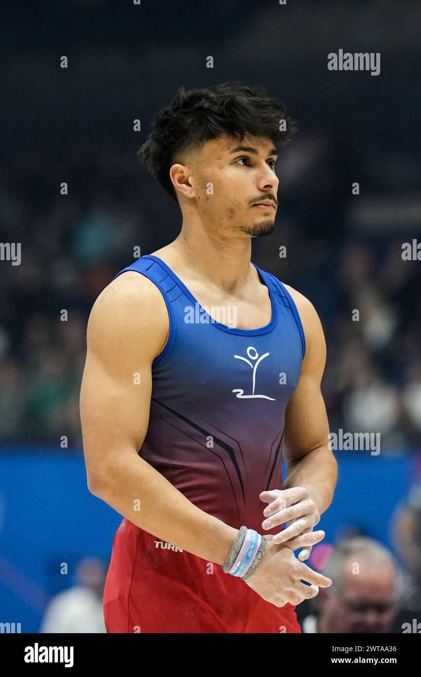 Liverpool, UK. 16th Mar, 2024. 2024 Gymnastics British Championships ...