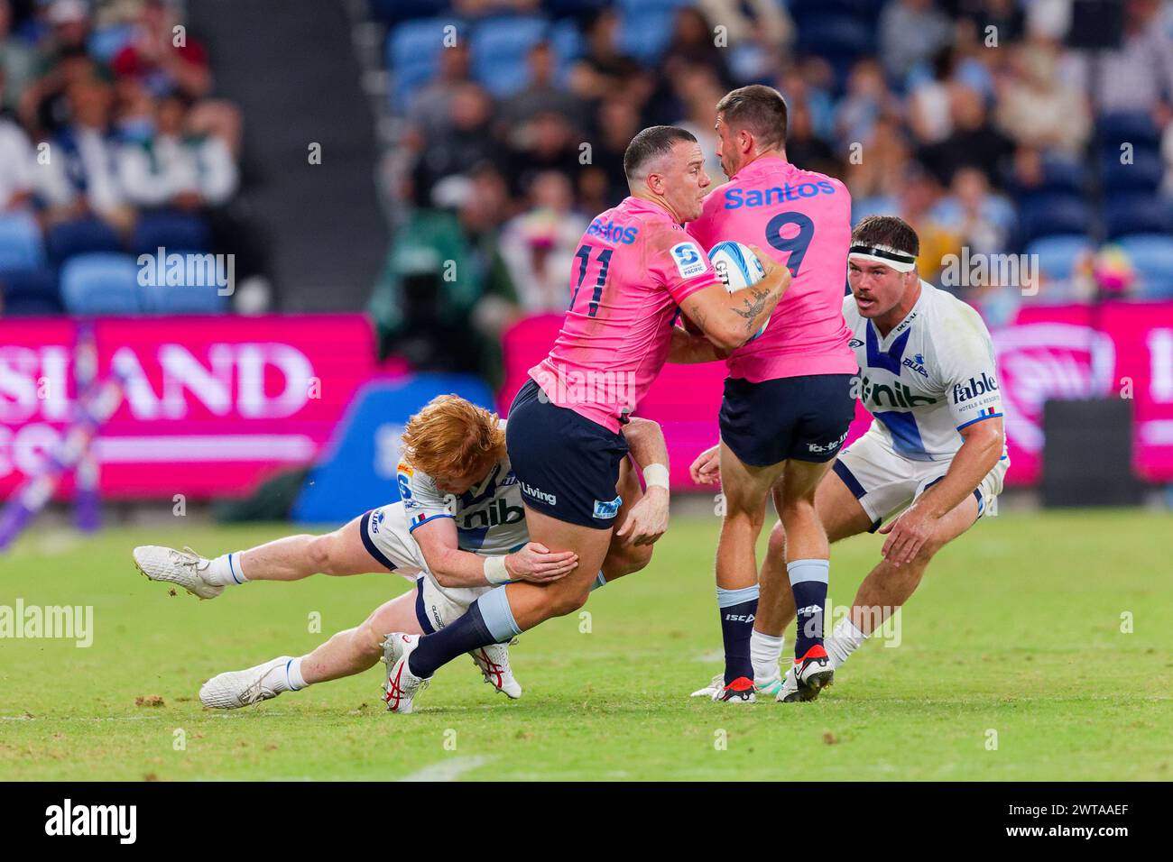 Super rugby pacific blues hi-res stock photography and images - Alamy