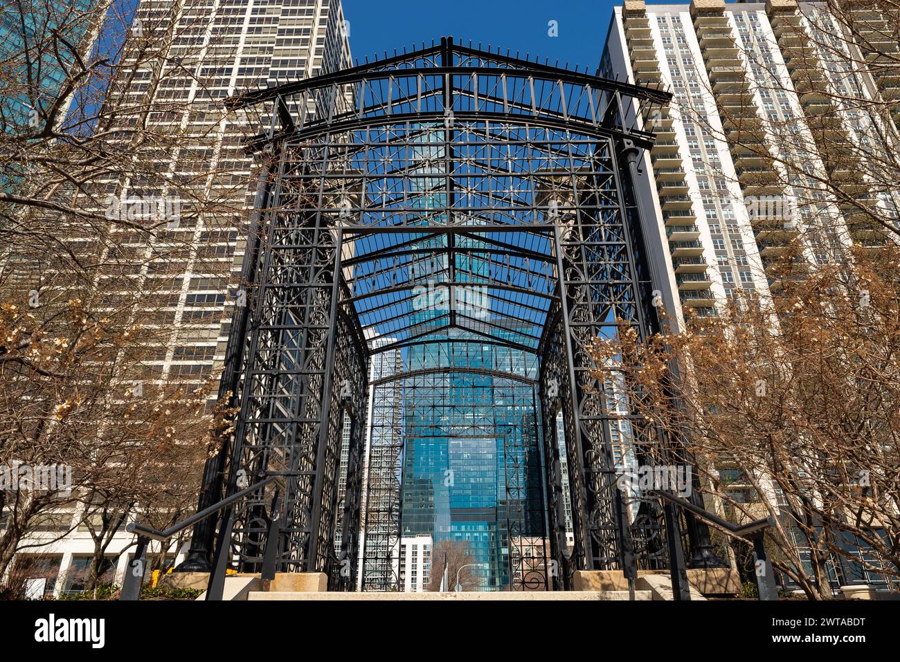 In memoriam, Chicago Stock Photo - Alamy
