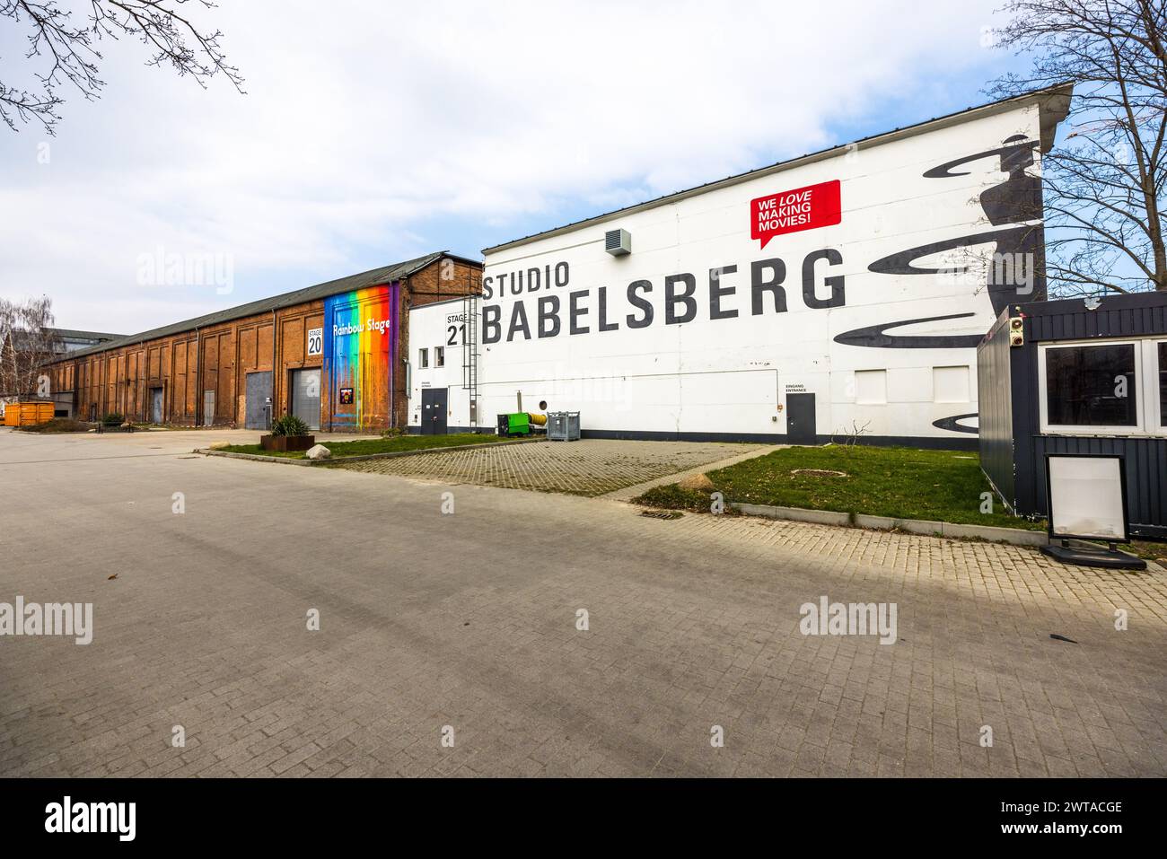 Studio Babelsberg has given its largest film studio, Hall 20, the name "Rainbow Stage" in honor ...