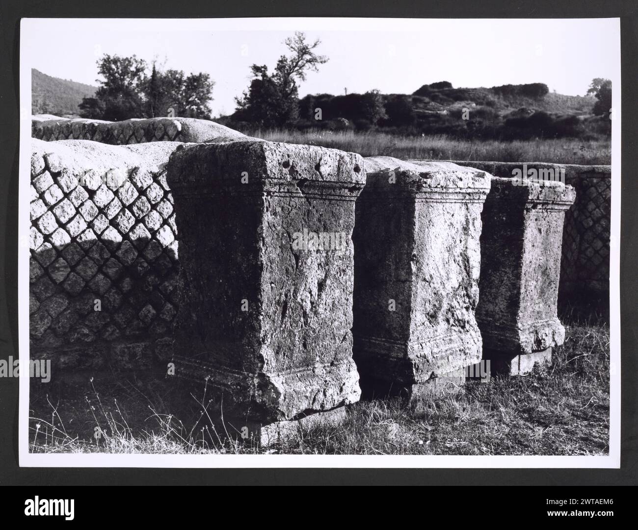 Umbria Terni Carsulae Remains of ancient town7. Hutzel, Max 1960-1990 ...