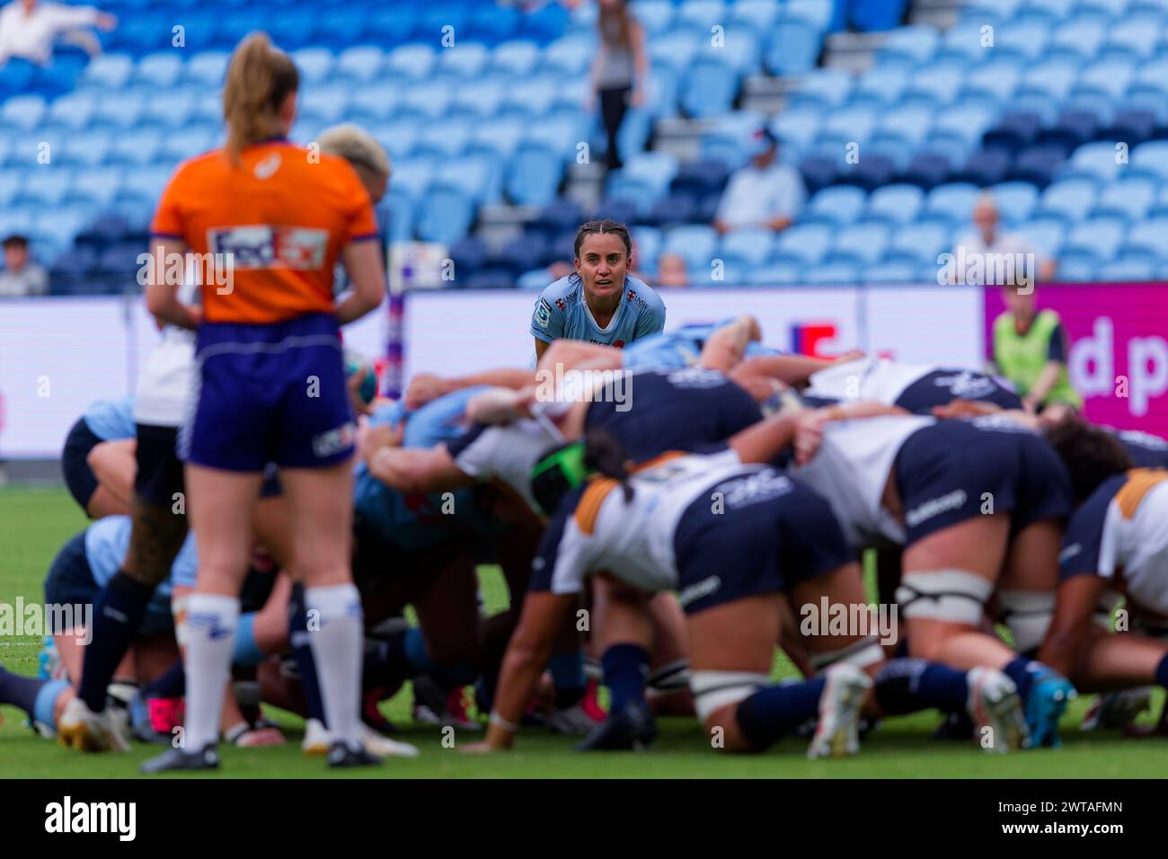 Sydney, Australia. 16th Mar, 2024. Katrina Barker looks on during the ...