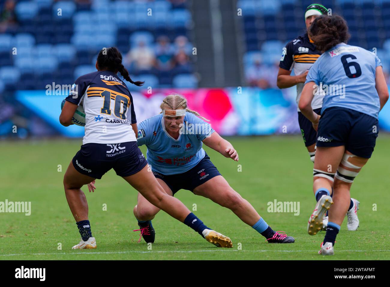 Sydney, Australia. 16th Mar, 2024. Emily Robinson of the Waratahs ...