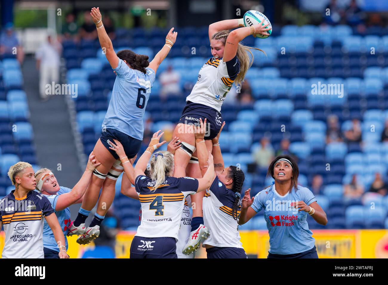 Sydney, Australia. 16th Mar, 2024. Ashley Fernandez of the Brumbies ...