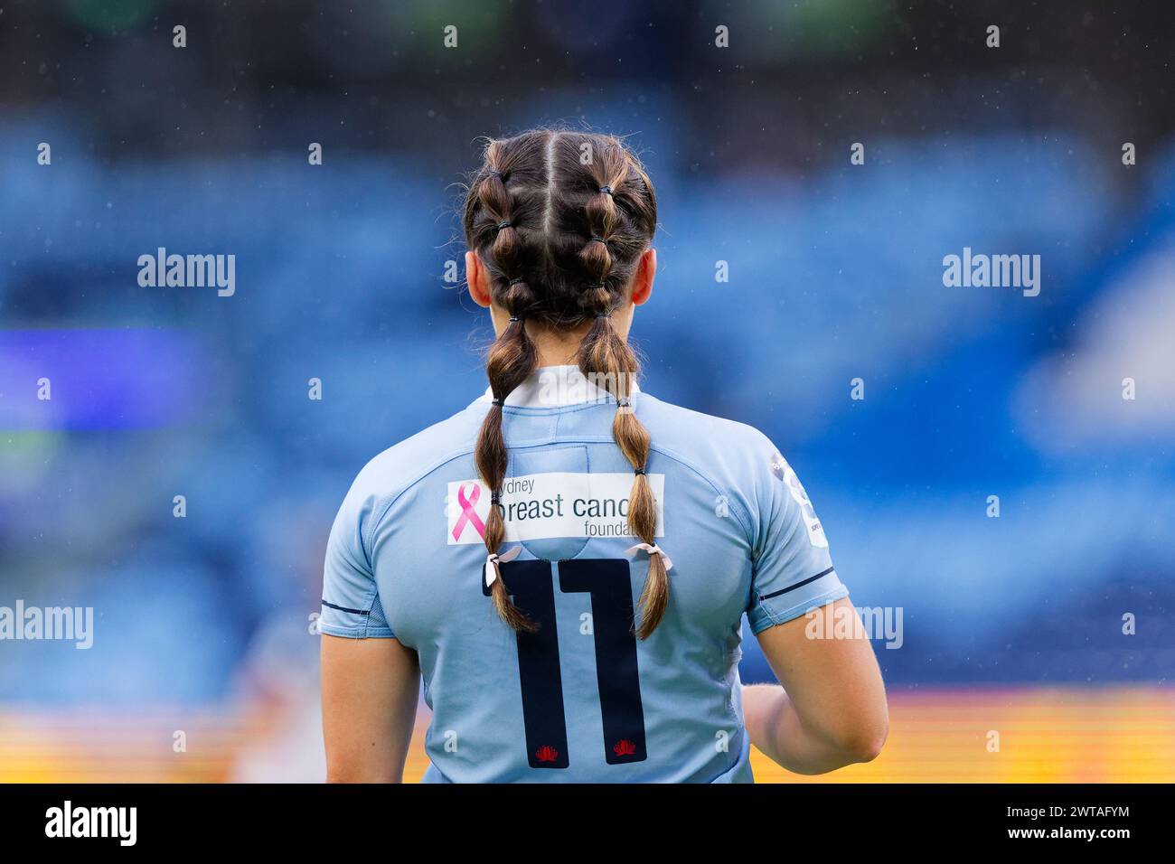 Sydney, Australia. 16th Mar, 2024. Desiree Miller of the Waratahs looks ...