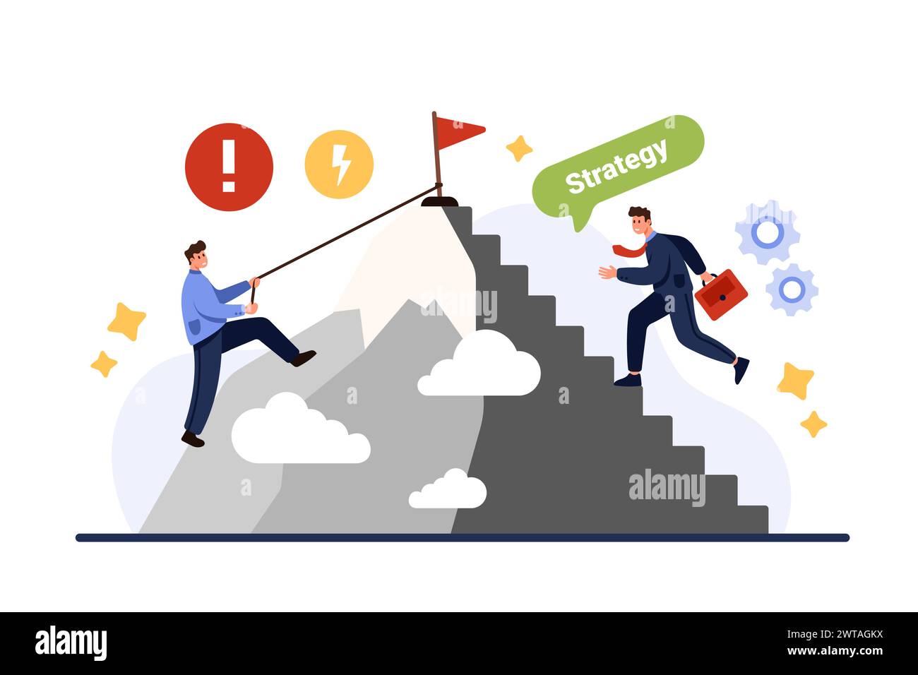 Hard and easy path to career development, difficulty and inequality of ...